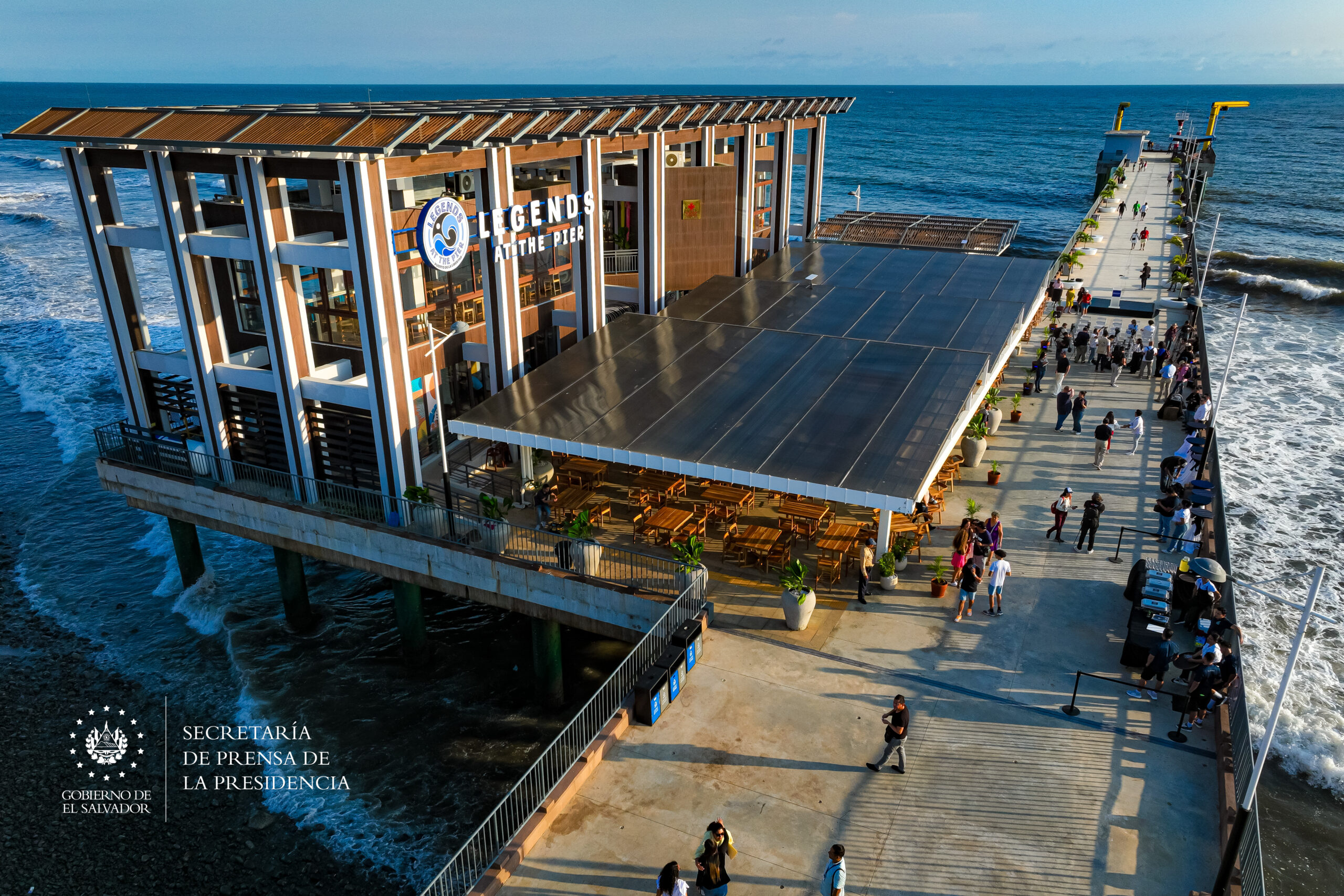 Government inaugurates the new Tourist Pier of the Port of La Libertad ...