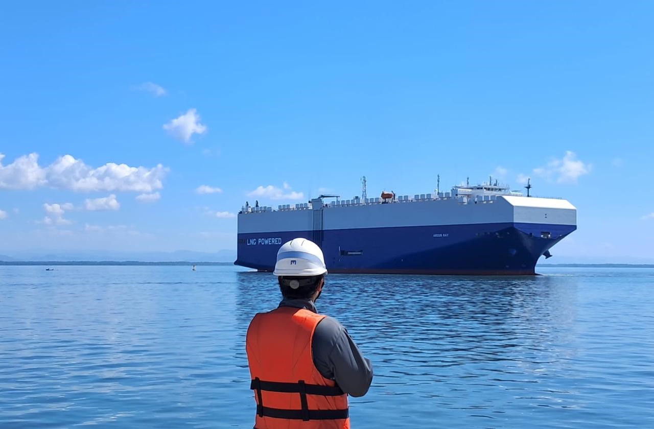 Puerto de La Unión recibe por primera vez un buque carrero de gran ...